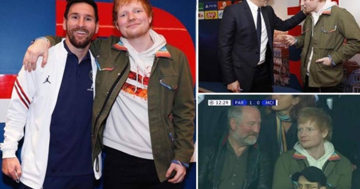 Genio en el campo y el otro en el canto: La postal que nos regaló Messi ...