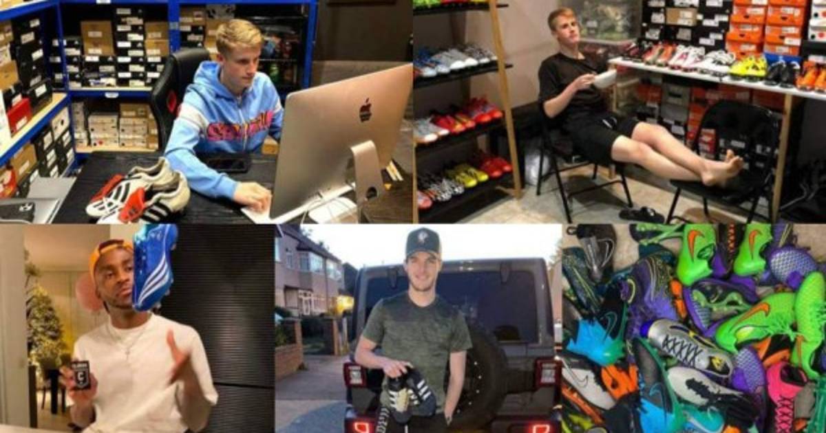 ¡Insólito! El inglés de 17 años que vende botines a jugadores de la ...