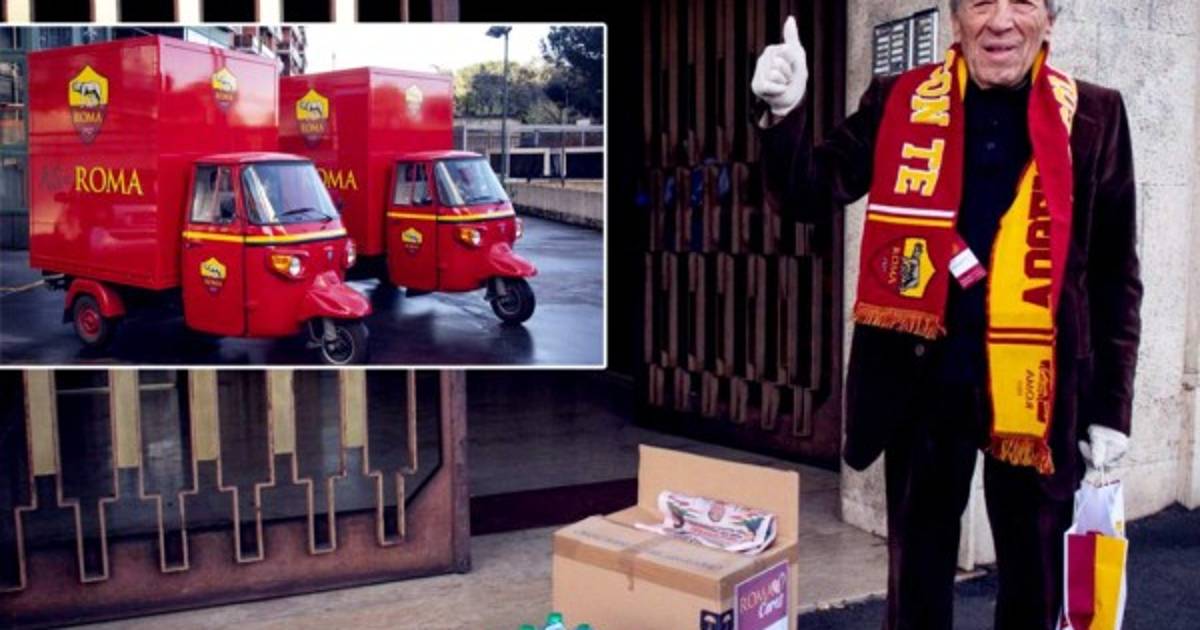 ¡Hermoso detalle! La Roma de Italia sorprende a sus socios mayores con ...