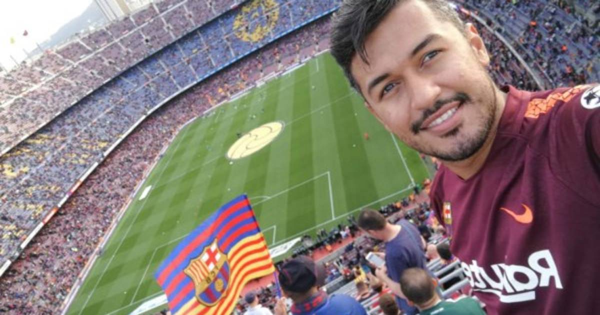 Mario Pavón, el hondureño que cumplió su sueño en el Camp Nou