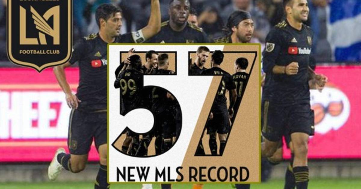 Histórico récord de puntos conseguido por Los Angeles FC en la MLS