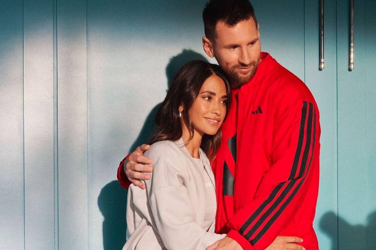 Messi y Antonela agitan las redes con su colaboración con Adidas ...
