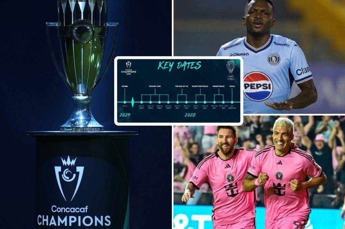 Los nuevos clasificados a la Concachampions 2025, cuándo conocerá Motagua su rival y así el ...