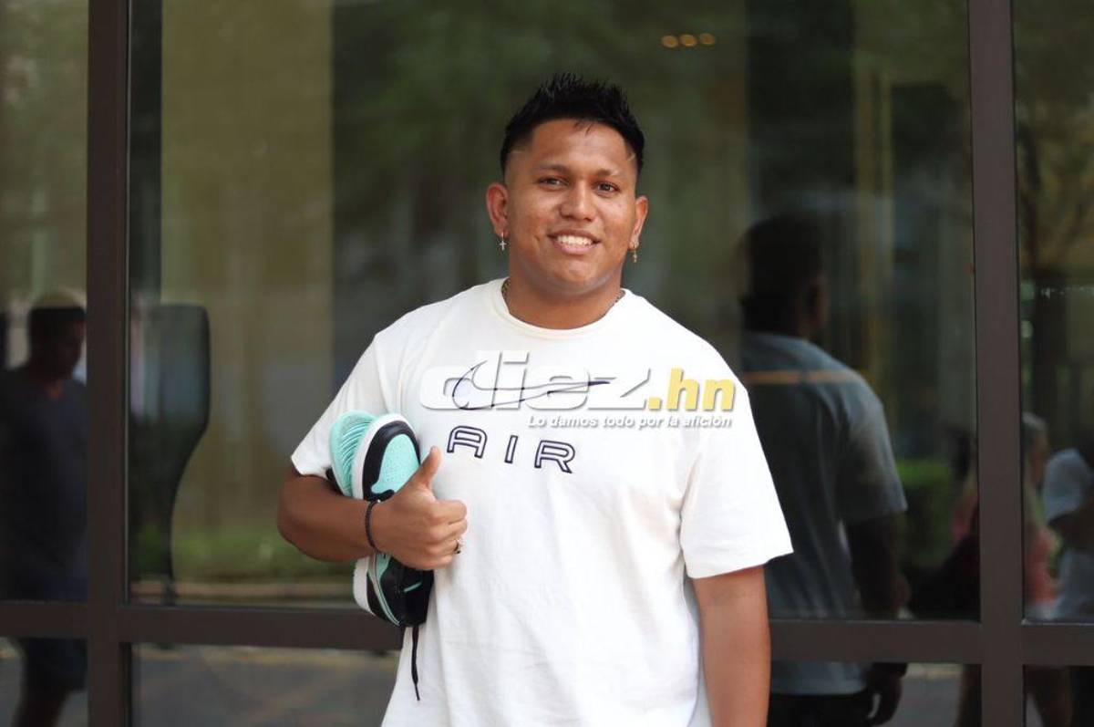 El mundialista hondureño que visitó a un seleccionado y le llevó un especial obsequio