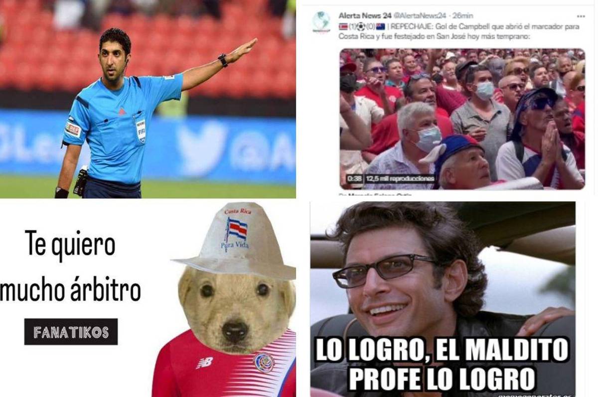 Costa Rica clasificó al Mundial de Qatar 2022 y estos son los jocosos ...