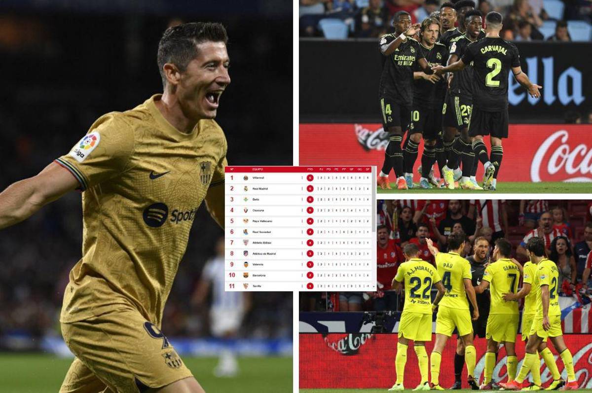 ¡Arrancó la Xavineta! Así marcha la tabla de la Liga Española tras el ...