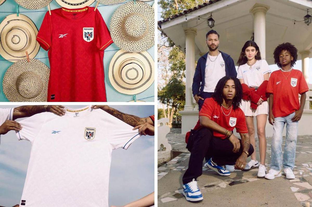 Con renovado escudo: Panamá presentó las nuevas camisas que lucirán en ...