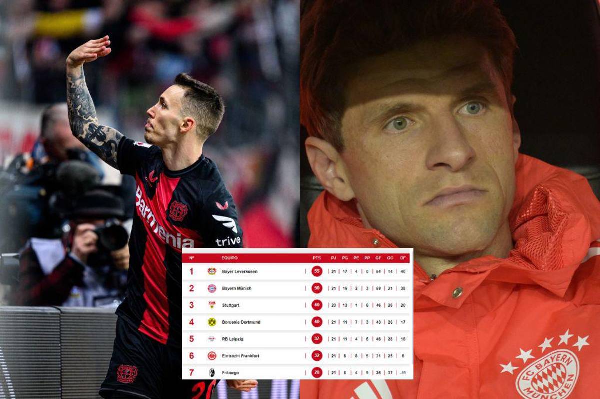 Leverkusen golea al Bayern Múnich y Xabi Alonso alarga su invicto: así va la tabla de posiciones ...