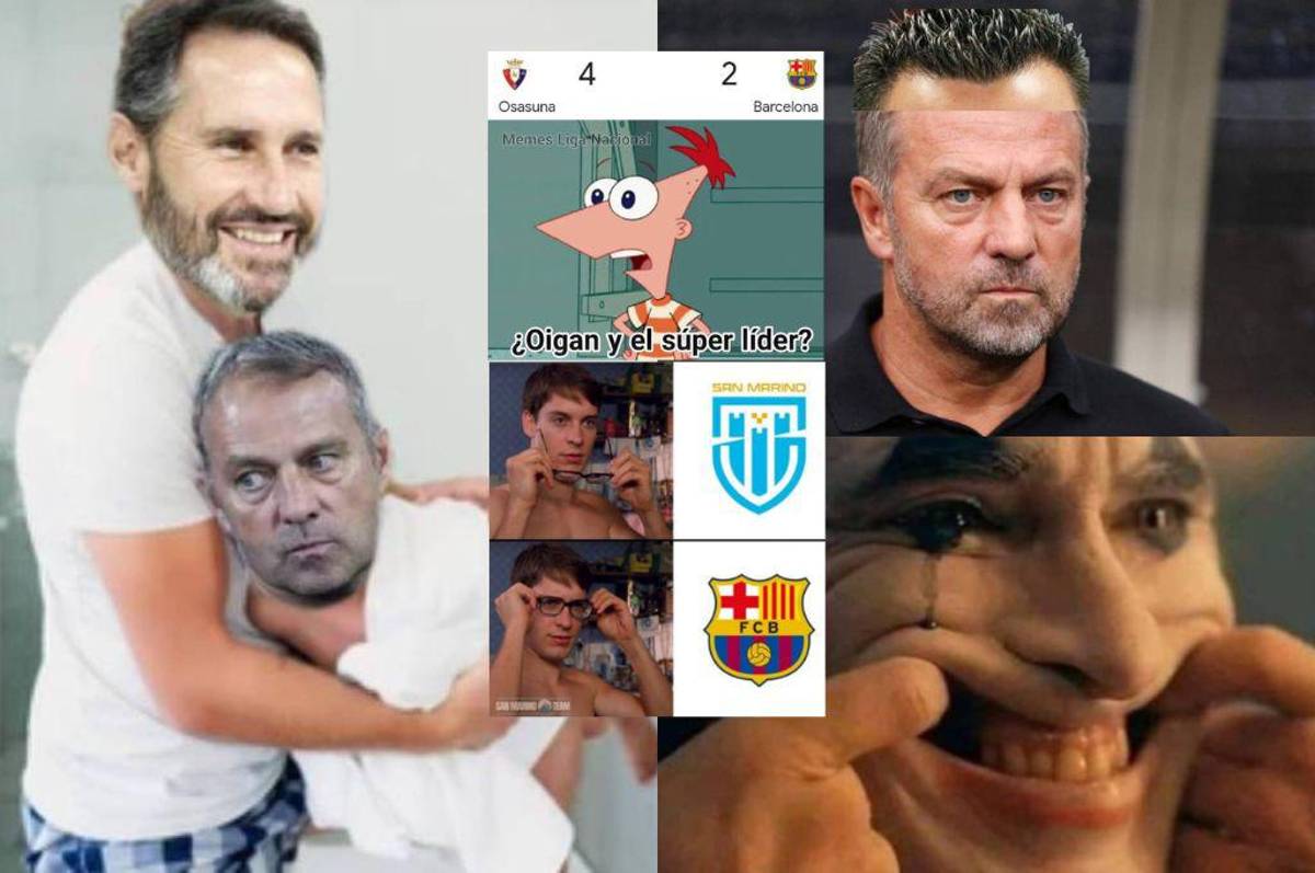 Flick ya tiene papá: los jocosos memes tras la primera derrota del ...