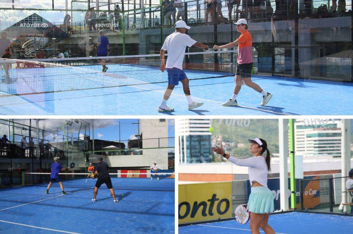 Con mucha pasión, seis categorías y 160 competidores arrancó en el Pádel Club Honduras el Torneo ...