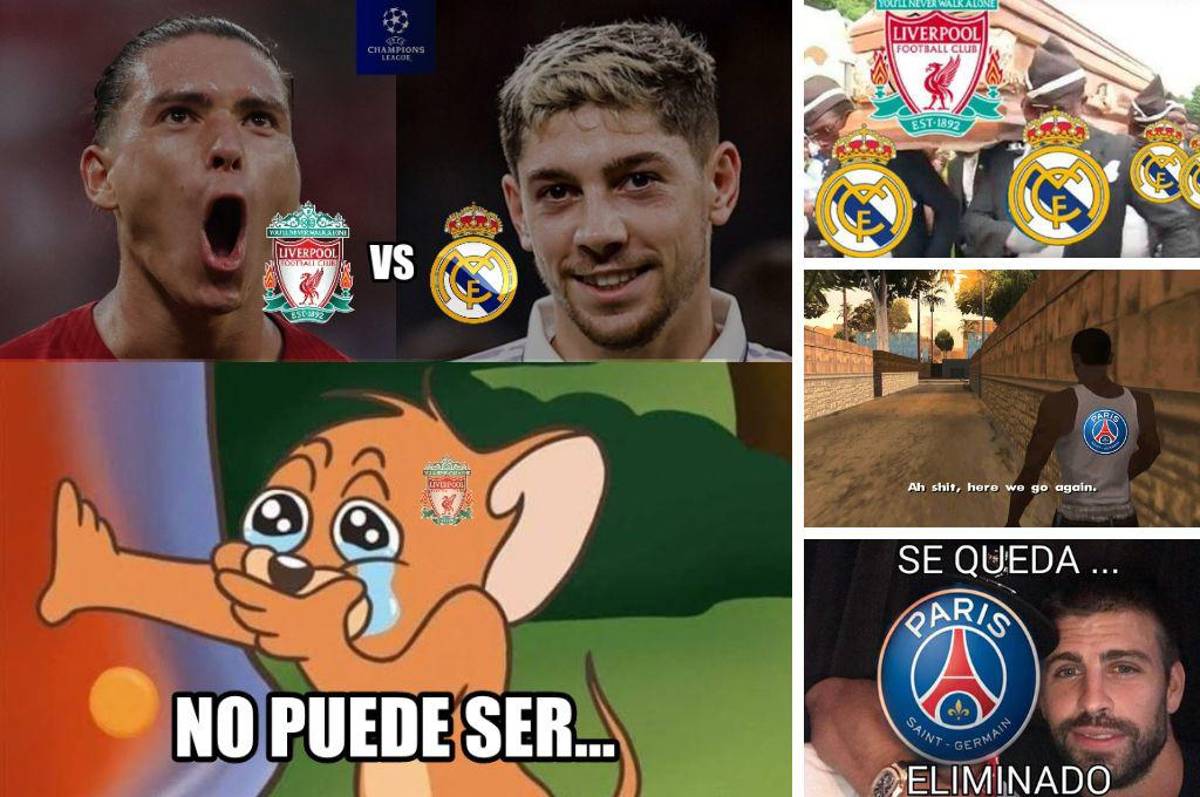 ¡Se burlan de la mala suerte de PSG y Liverpool! Los memes que dejó los ...