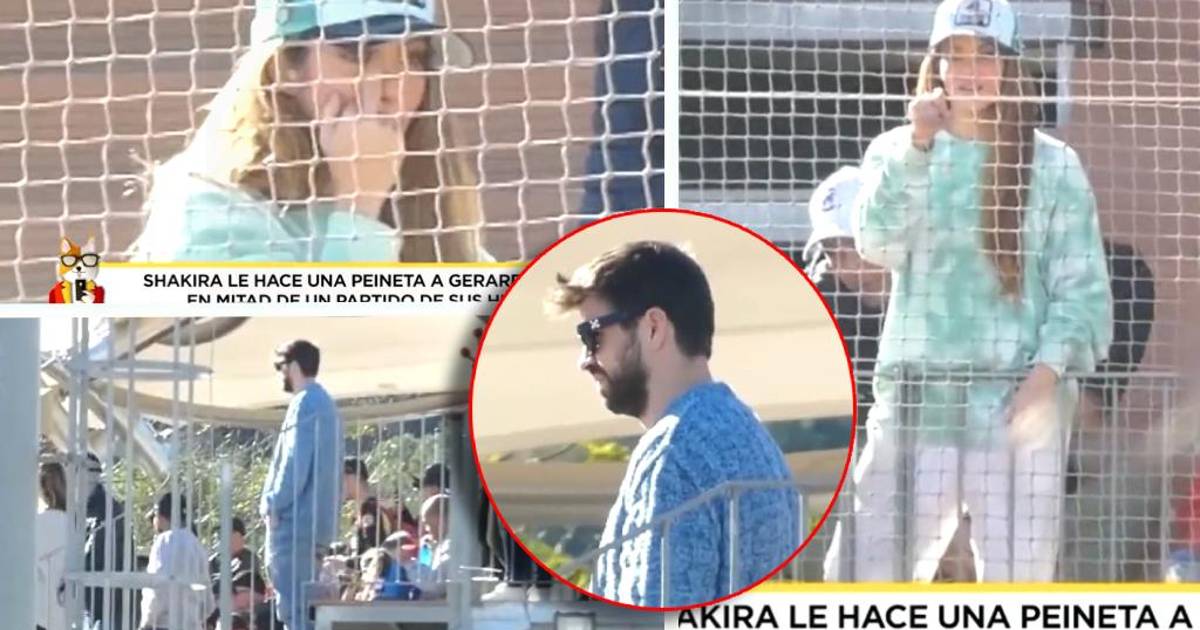 Le mostró la mala seña: el show que le hizo Shakira a Piqué en su ...