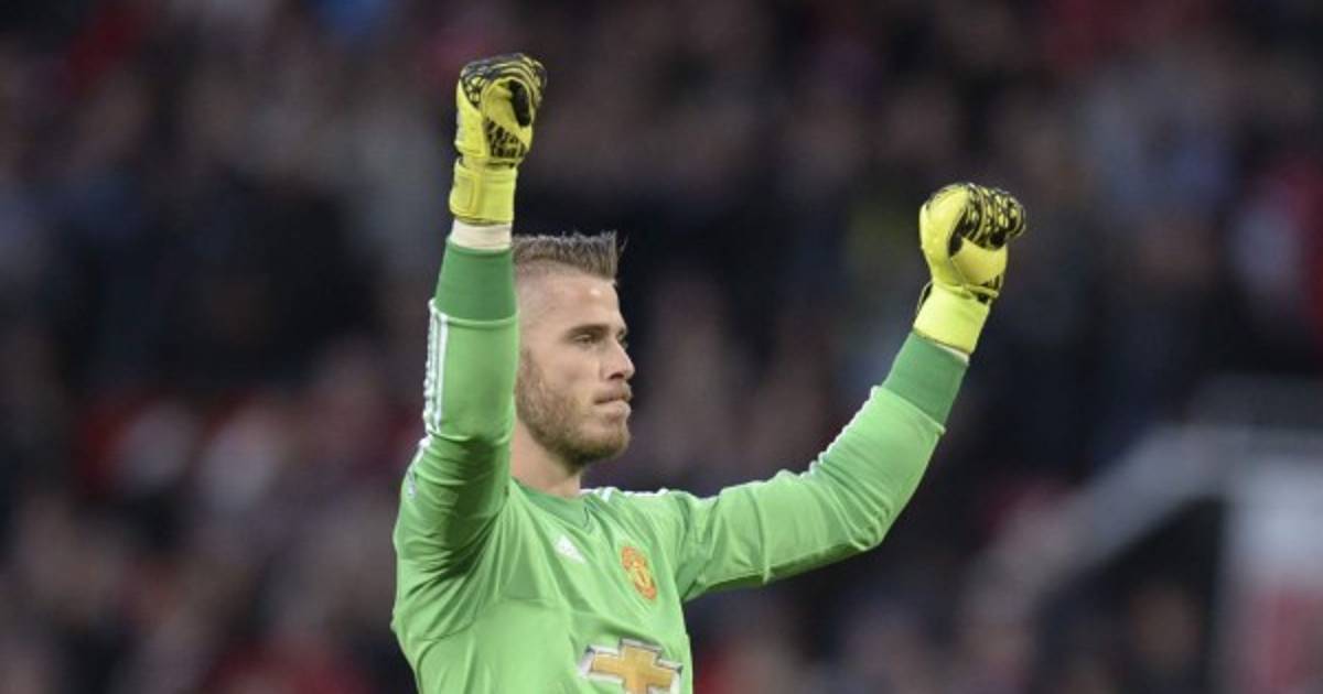 Old Trafford aplaudió al portero español con David de Gea