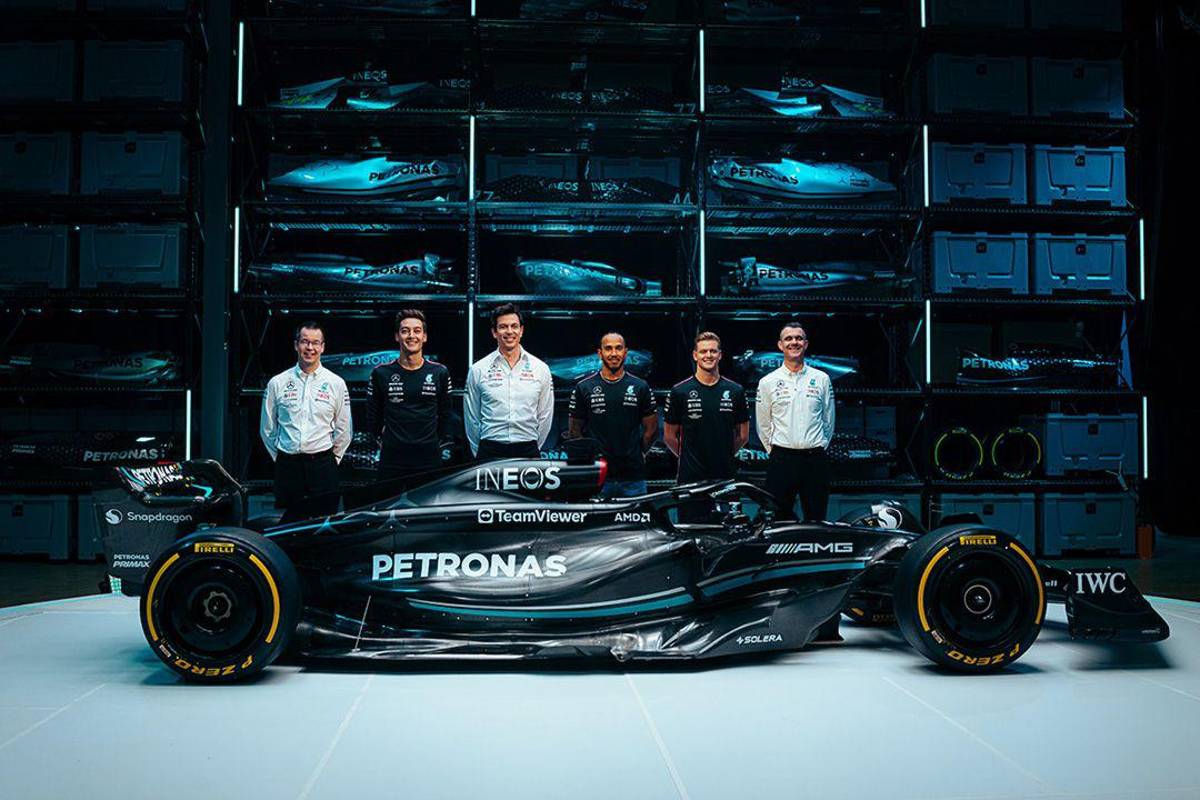 Así es el W14, nuevo monoplaza de Lewis Hamilton para la temporada 2023 ...