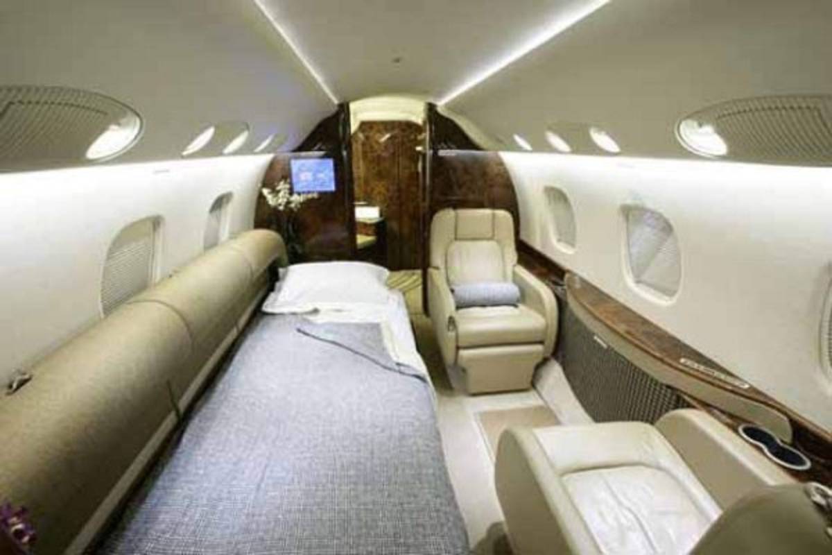 El Embraer 600 Legacy, el avión presidencial donde viajaría Chelato