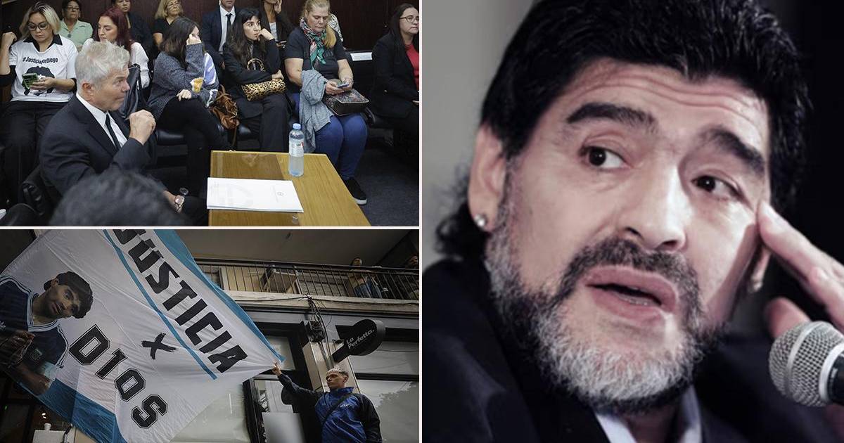 La impactante foto de la muerte de Maradona: hinchado y tirado en la cama