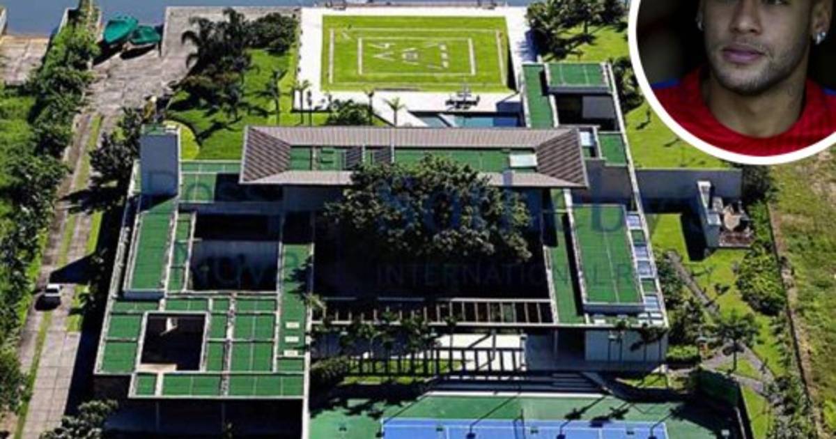 Neymar compra impresionante mansión en Río de Janeiro