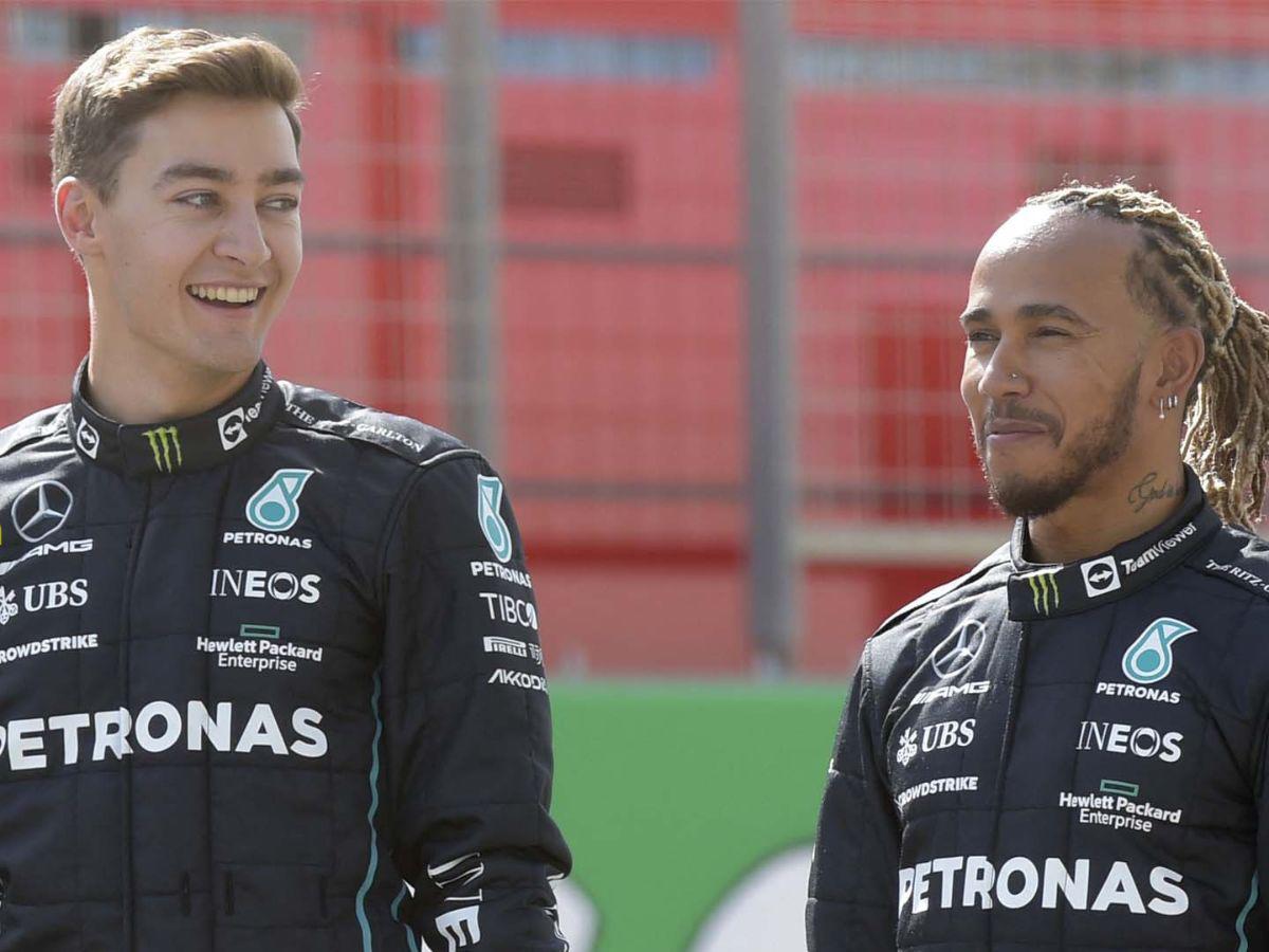 Los Mercedes de Russell y Hamilton marcan el ritmo en primeros ensayos ...