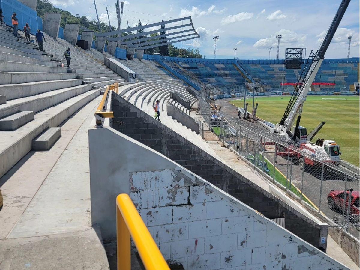 Los detalles del nuevo techado de sol centro del Estadio Nacional ...
