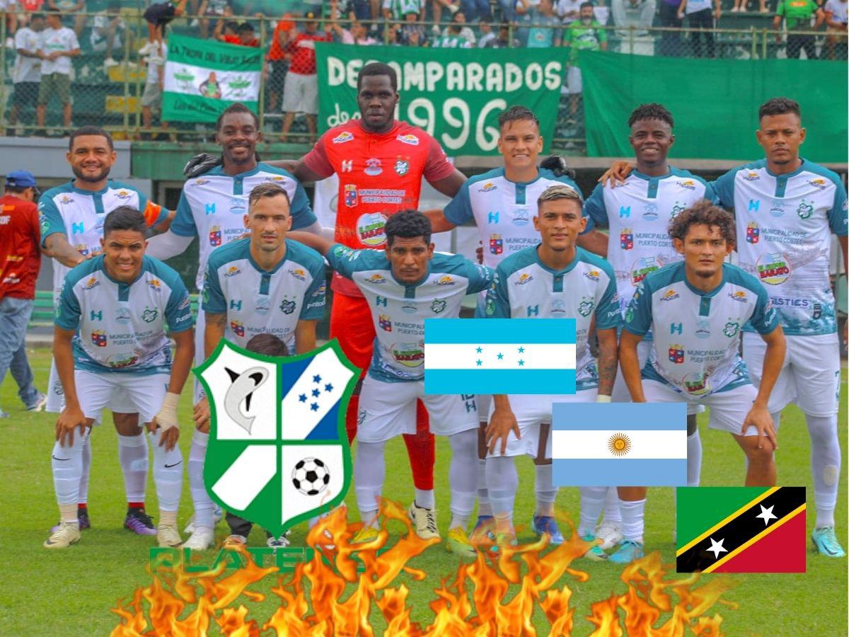 Plantilla Platense FC Liga de Ascenso Gran Final CD Choloma Honduras