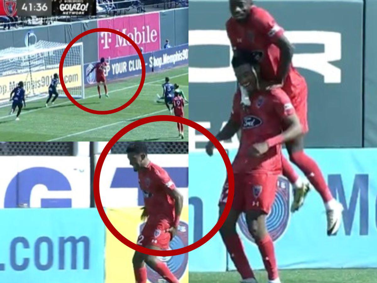 ¡Levanta la mano! Douglas Martínez se luce con gol de cabeza previo al ...