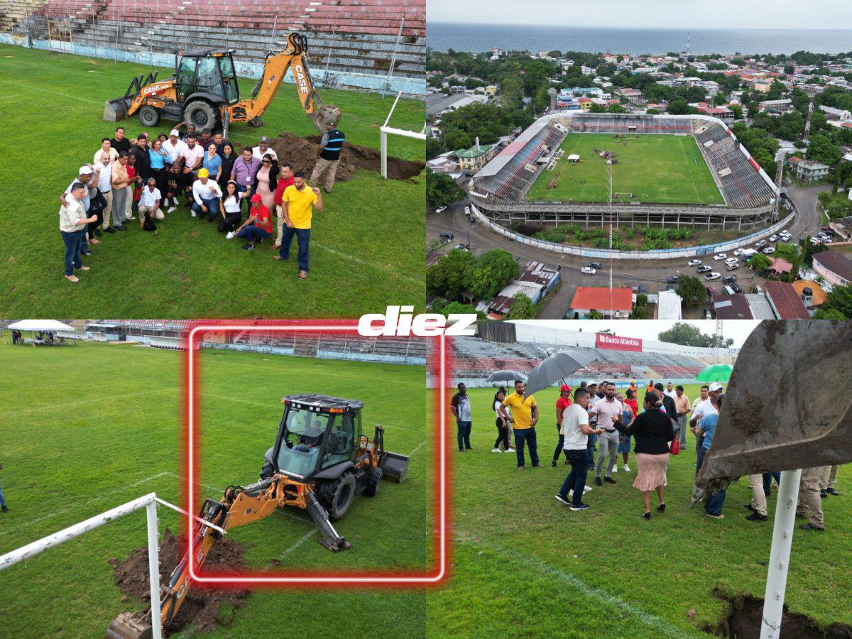 El Estadio Ceibeño cerró sus puertas para la nueva grama híbrida: estos ...