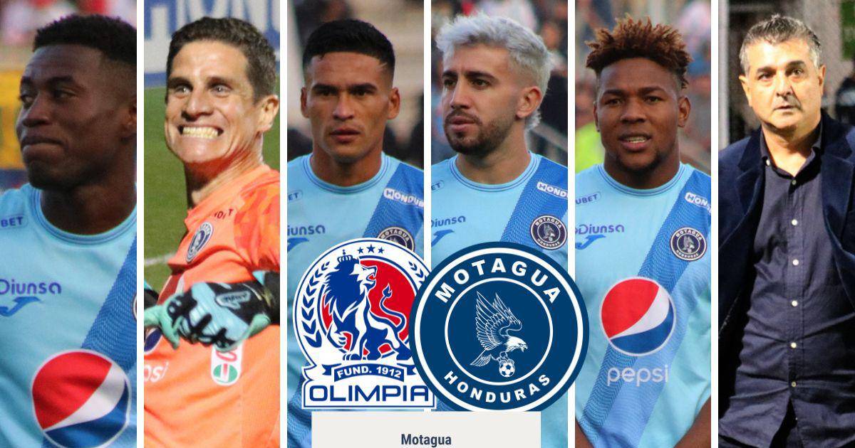¡Con cuatro bajas! El poderoso 11 titular del Motagua ante Olimpia en ...