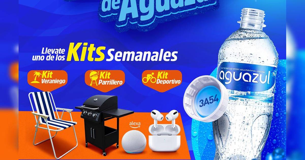 Aguazul premia con kits en su nueva promoción