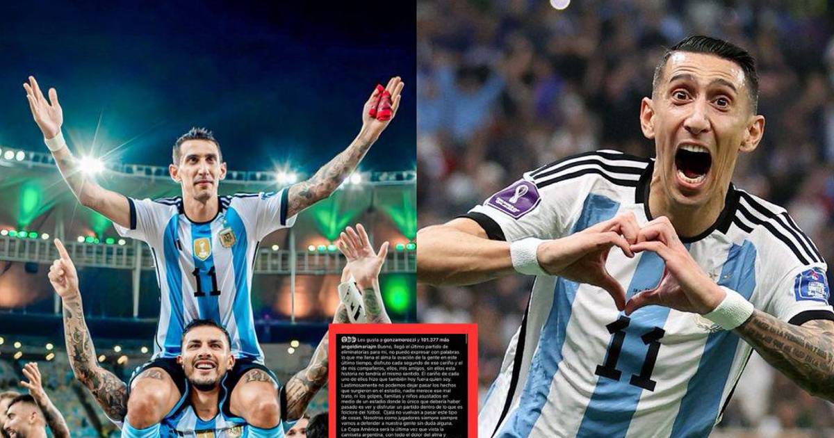 Ángel Di María Announces Retirement from Argentine Soccer Team After ...