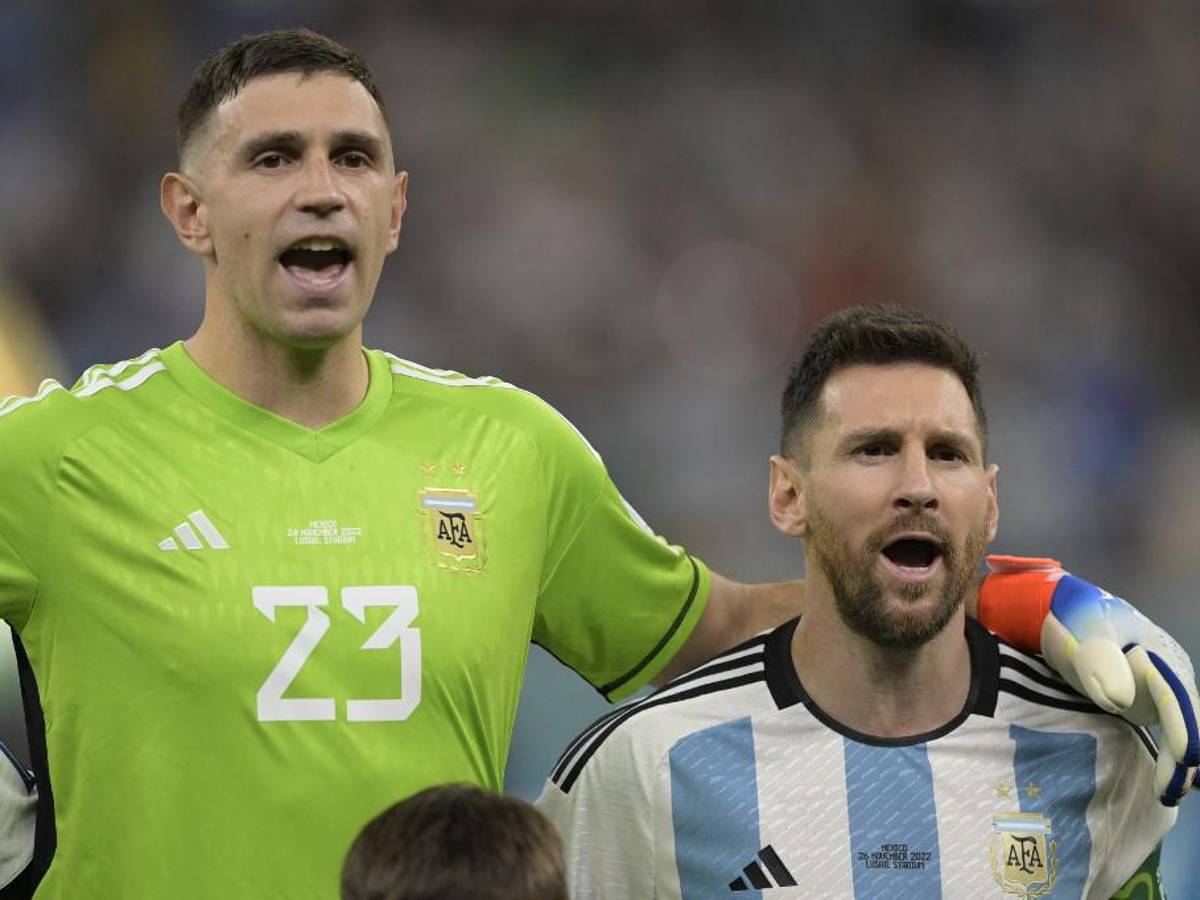 Dibu Martínez se rinde ante Messi: “Ellos nos hicieron un partido ...