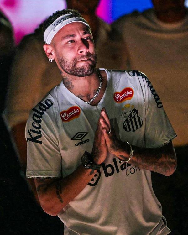 Las primeras palabras de Neymar como jugador del Santos