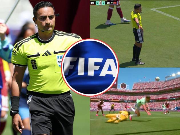 FIFA emite comunicado al penal que pitó Saíd en el Mundial 2026: "El ...