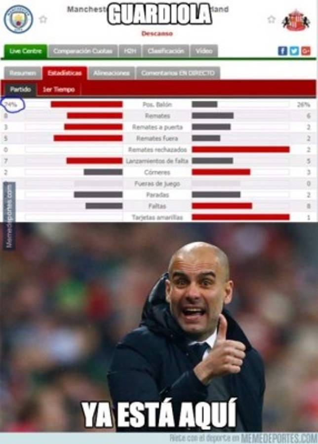Pep Guardiola y la Premier League, protagonistas de los mejores memes ...