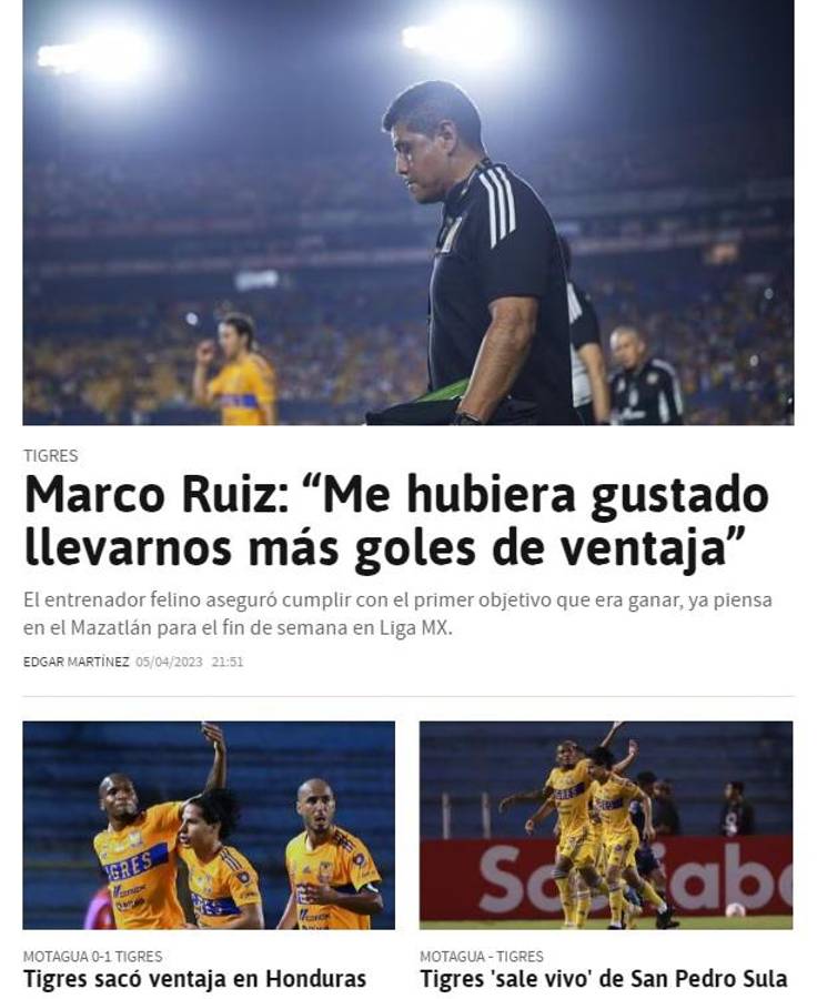 “Tigres aburre”, “sale vivo” y “rompe la mala racha”: La reacción en México el día después del ...