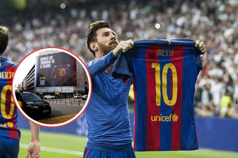 Messi reaparece en Barcelona de la manera menos pensada y con un ...