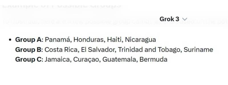 IA se anticipa al sorteo de Concacaf y predice grupos de última fase de ...