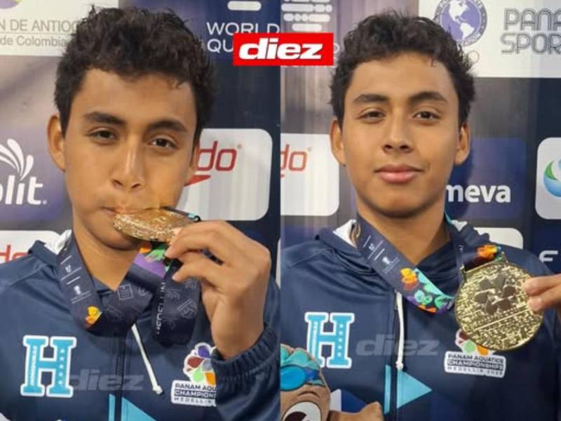 ¡Orgullo catracho! Caleb Ramírez, el nadador hondureño que ganó la ...