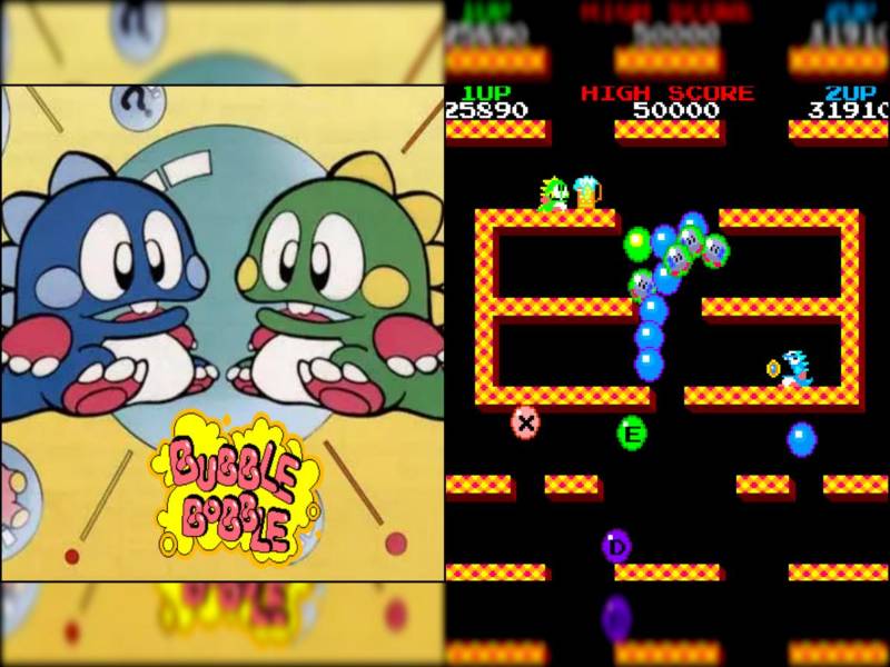 El clásico de arcade Bubble Bobble ya está disponible para Nintendo ...