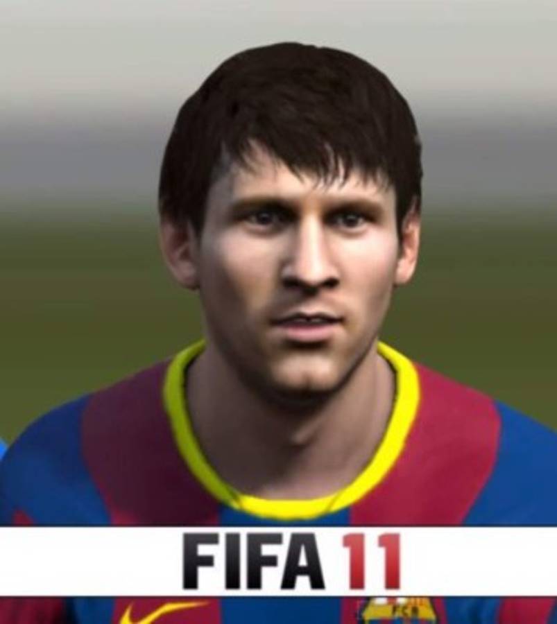 Así se ha ido transformando Lionel Messi en los videojuegos de FIFA
