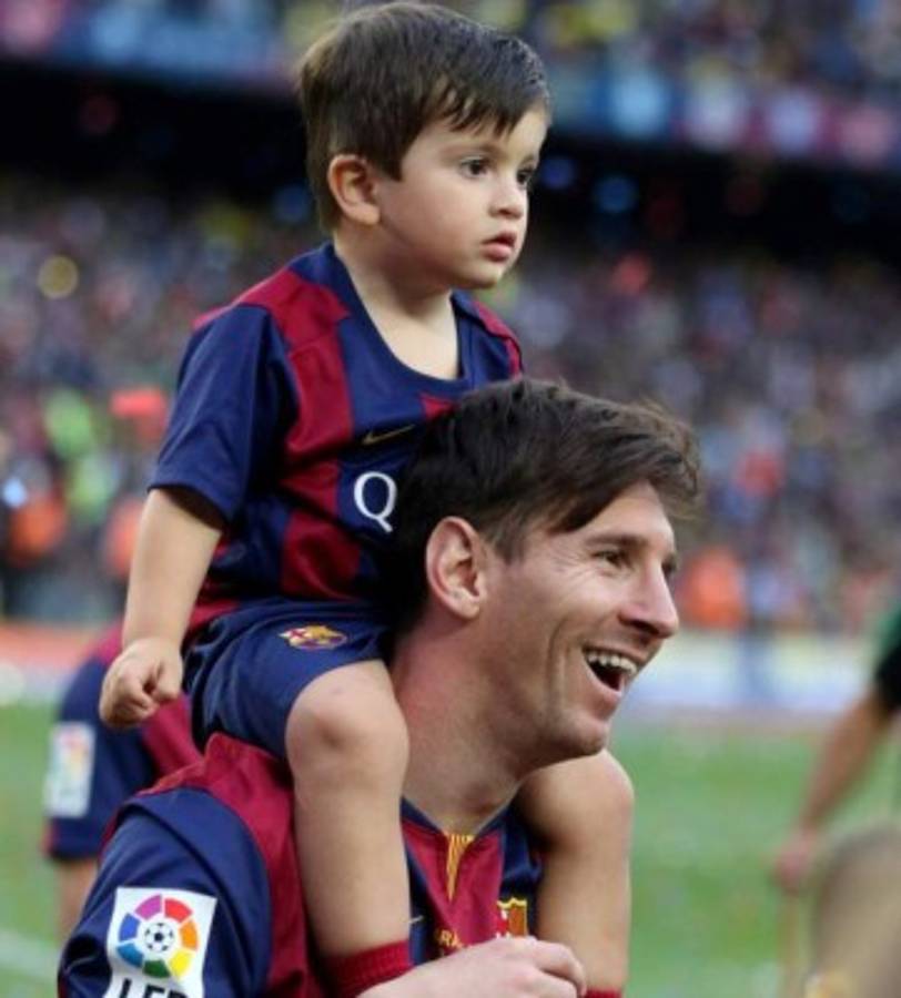 Messi, un papá moderno y amoroso