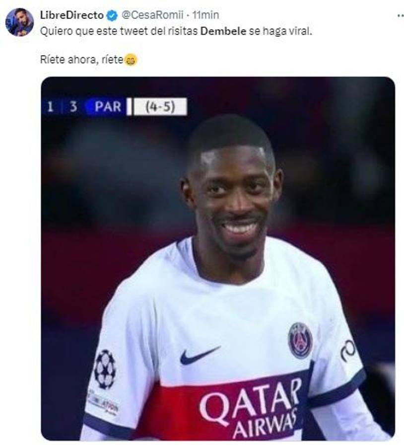 PSG quedó fuera de la Champions ante Dortmund: los memes hacen pedazos ...