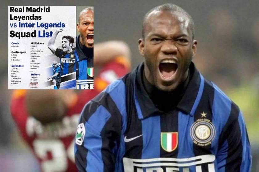 David Suazo figura en las leyendas del Inter de Milan que visitarán al ...