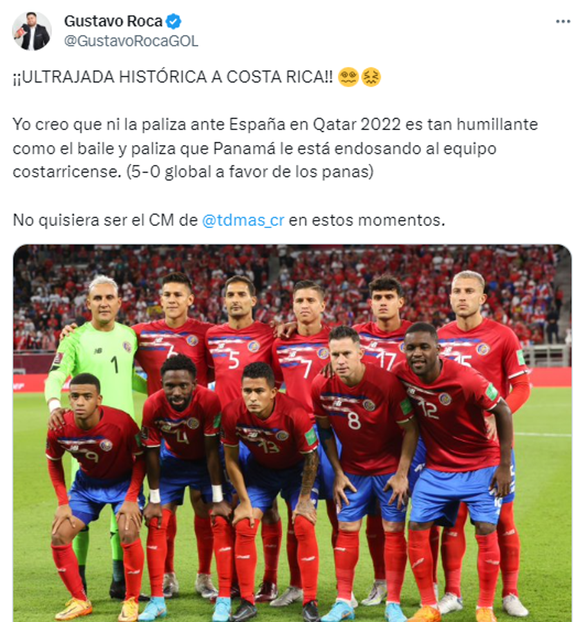 Panamá hizo trizas a Costa Rica y así reaccionó la prensa: “Dan lástima ...