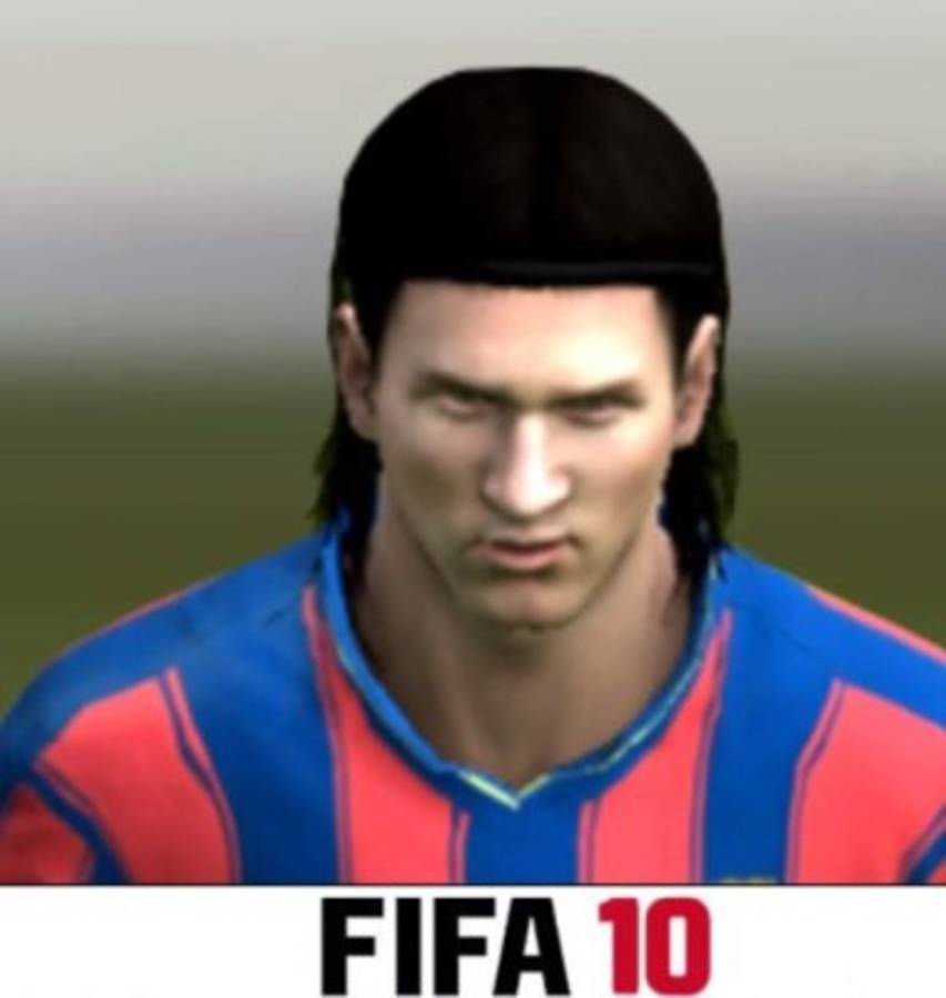 Así se ha ido transformando Lionel Messi en los videojuegos de FIFA