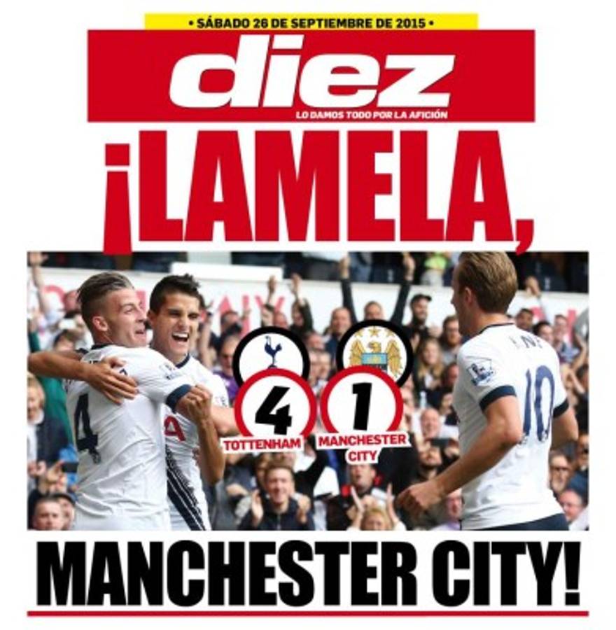 Las portadas digitales de diario DIEZ de este sábado