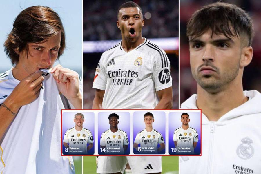 Los dorsales en el Real Madrid para la temporada 2025-26: cambios con ...