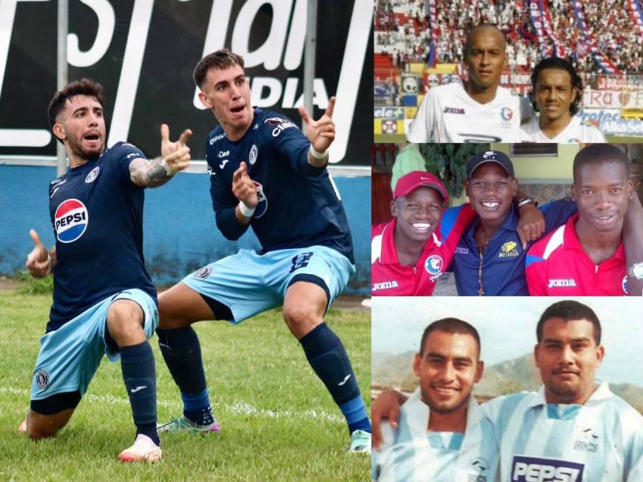 Los hermanos que jugaron juntos en Honduras: Olimpia sorprendió y ...