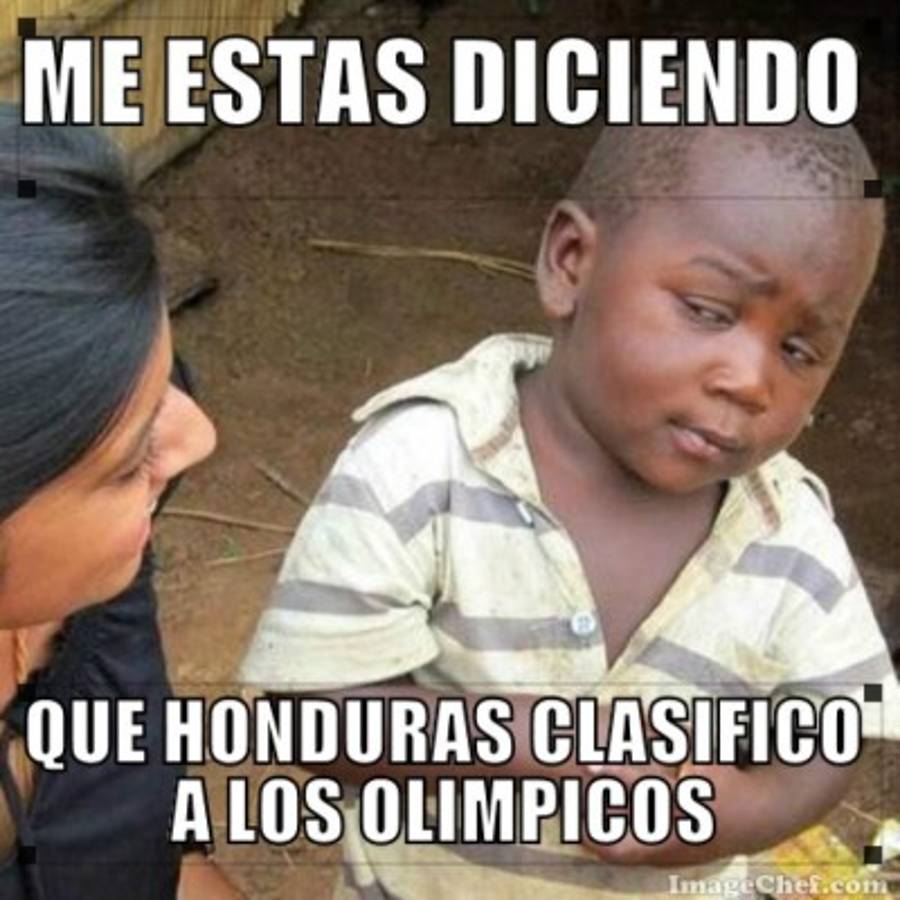 Los mejores memes que dejó la clasificación de Honduras a los Juegos ...