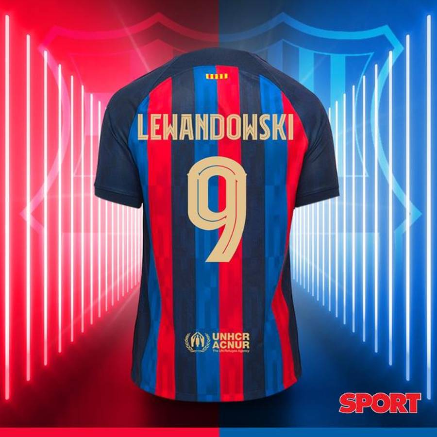 Decidido el número de Lewandowski: Así está el “baile” de dorsales en ...