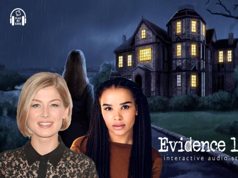 Rosamund Pike y Zoë Robins protagonizan el audio-juego de misterio y detectives Evidence 111 ...